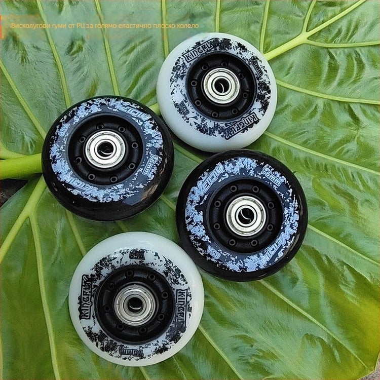 Badu.bg Колела за ролкови кънки, PU материал, единична редица, марка ...