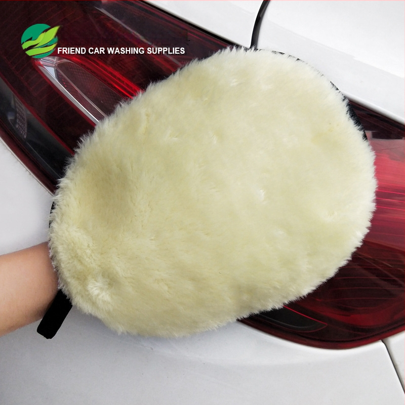 Badu.bg Имитационна вълнена ръкавица за миене на автомобили ...
